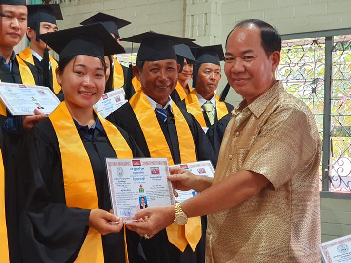 Raor Bible Institute at Battambang Province